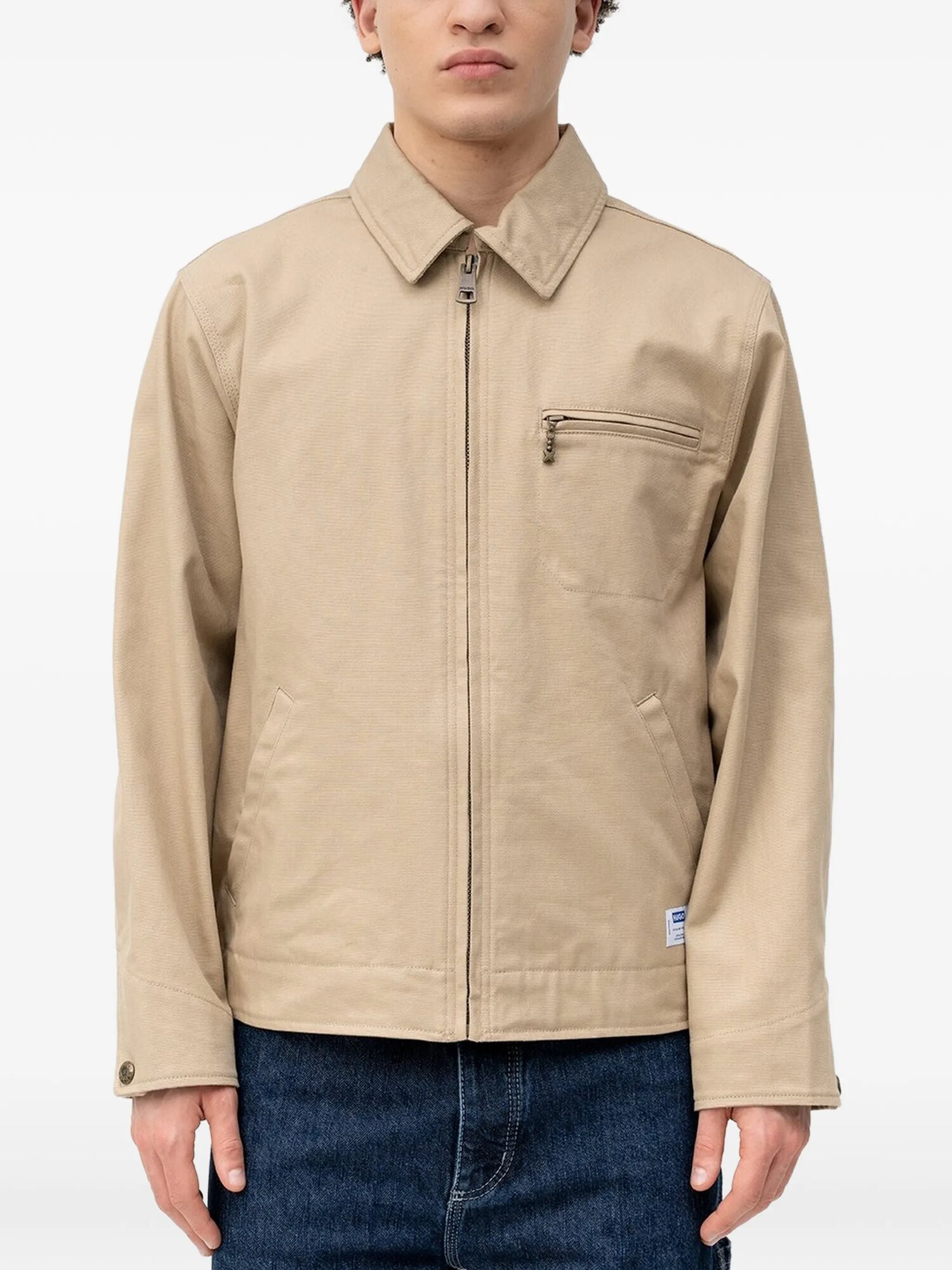 Куртка Zipped shirt jacket