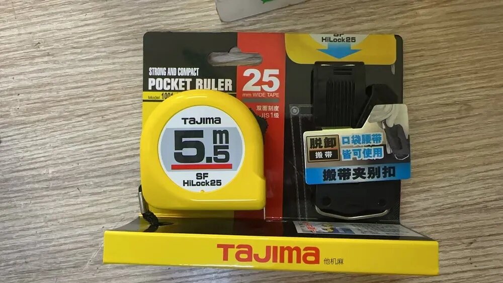 Tajima Измерительная рулетка Строительная 5.5м x 24мм
