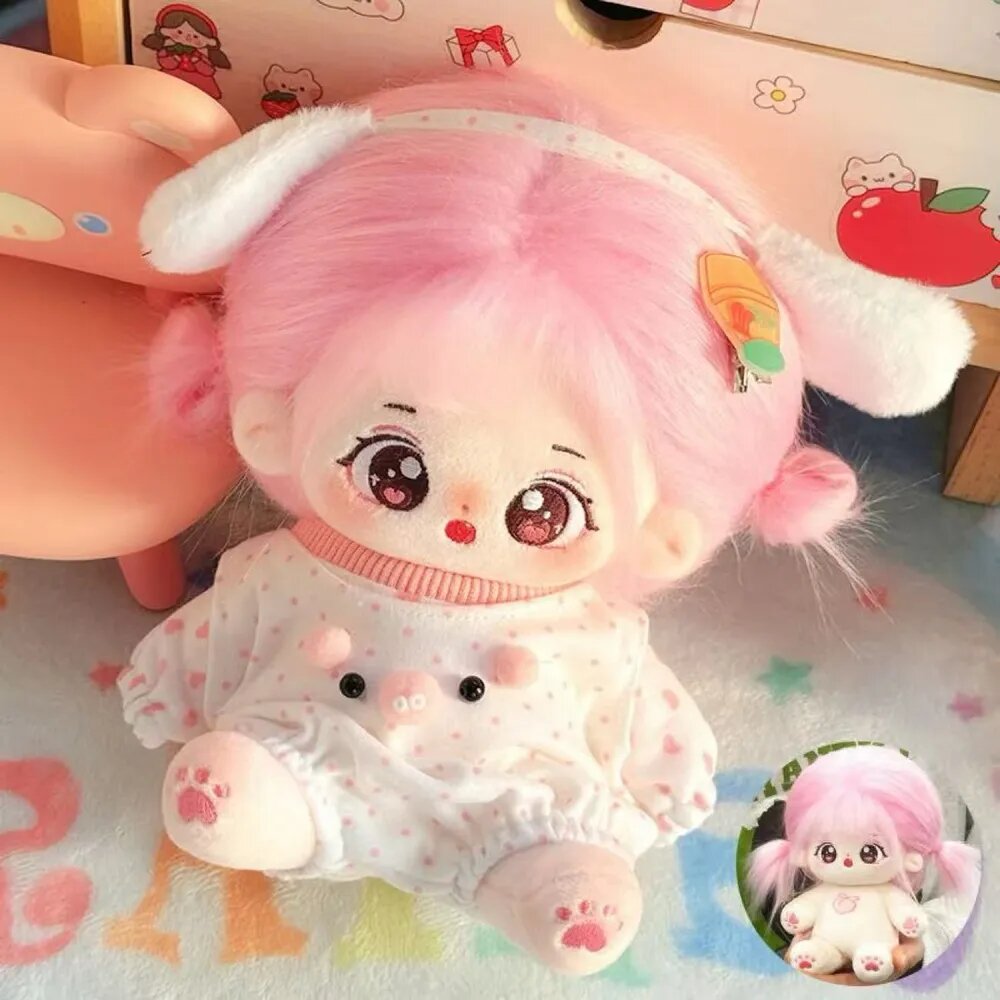 Мягкая кукла аниме 20 см розовая плюшевая игрушка для девочек