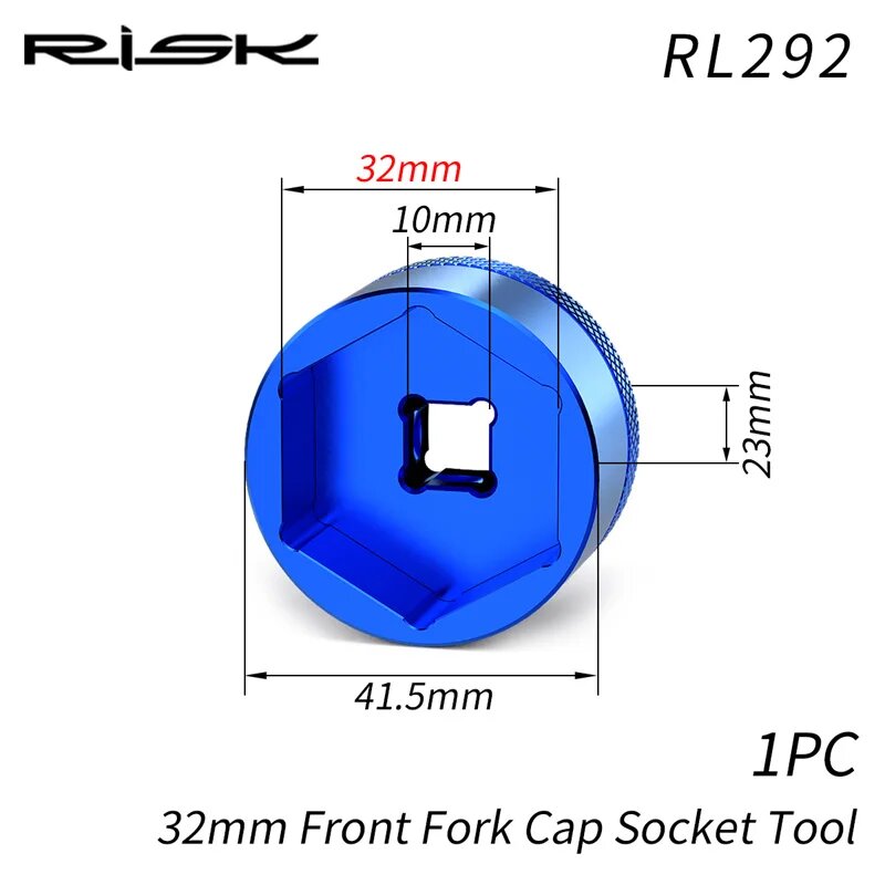 32mm RISK Головка для крышки передней вилки RL292
