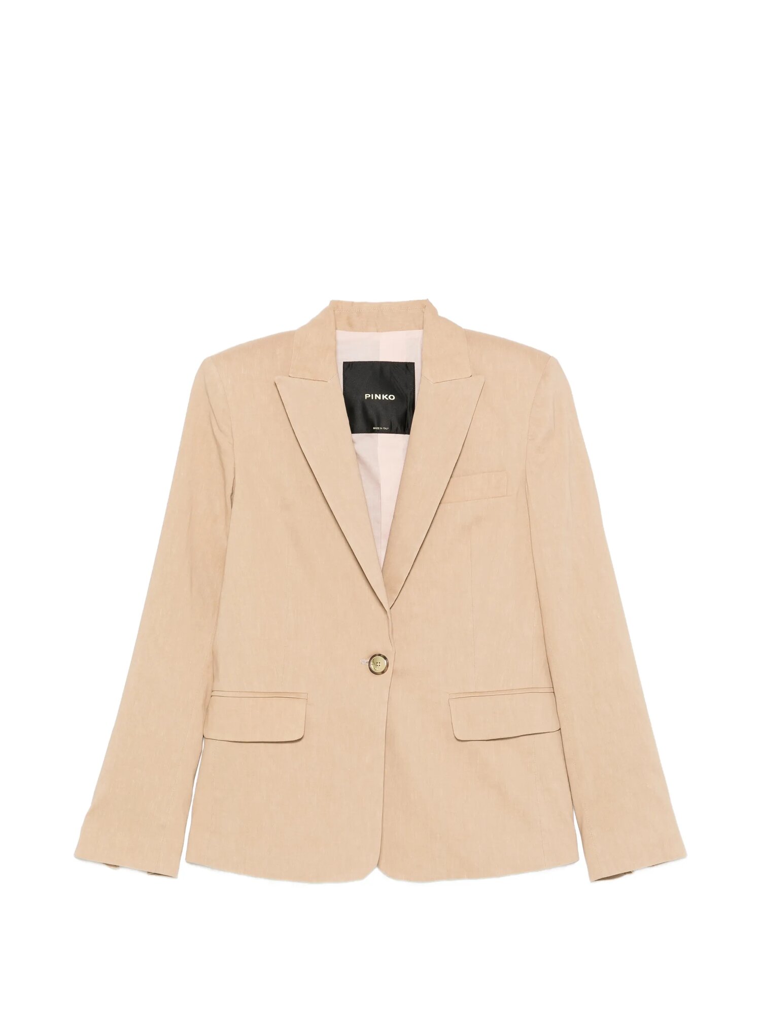 Пиджак Button flax blazer