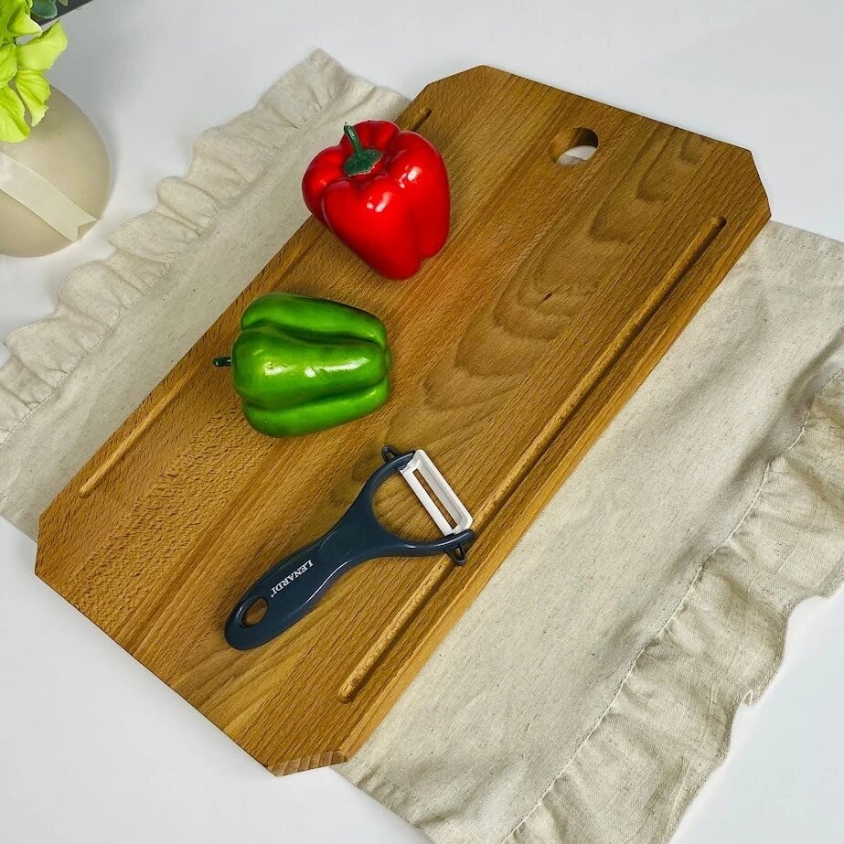 Доска разделочная бук 24х40см, 888-413 118-888-413