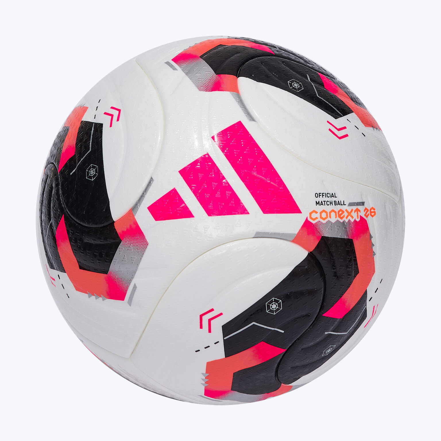 Футбольный мяч Adidas Conext26 Pro KE5866, размер 5, Белый - Черный