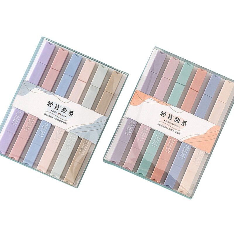 12 Цветной Художественный Маркер с Двойным наконечником, Маркер-Хайлайтер, Стойкий, Быстросохнущий, для Рисования, Книги, Изготовления Открыток для Скрапбукинга "Сделай сам"