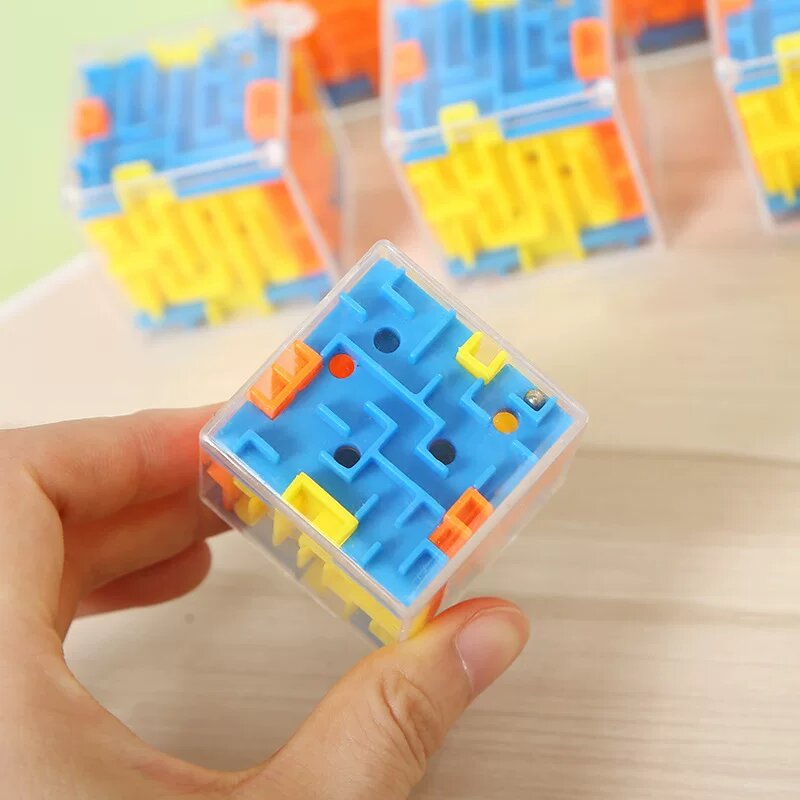 10-шт. 3D головоломка с шариком для детей, обучающая коллекция настольных игр