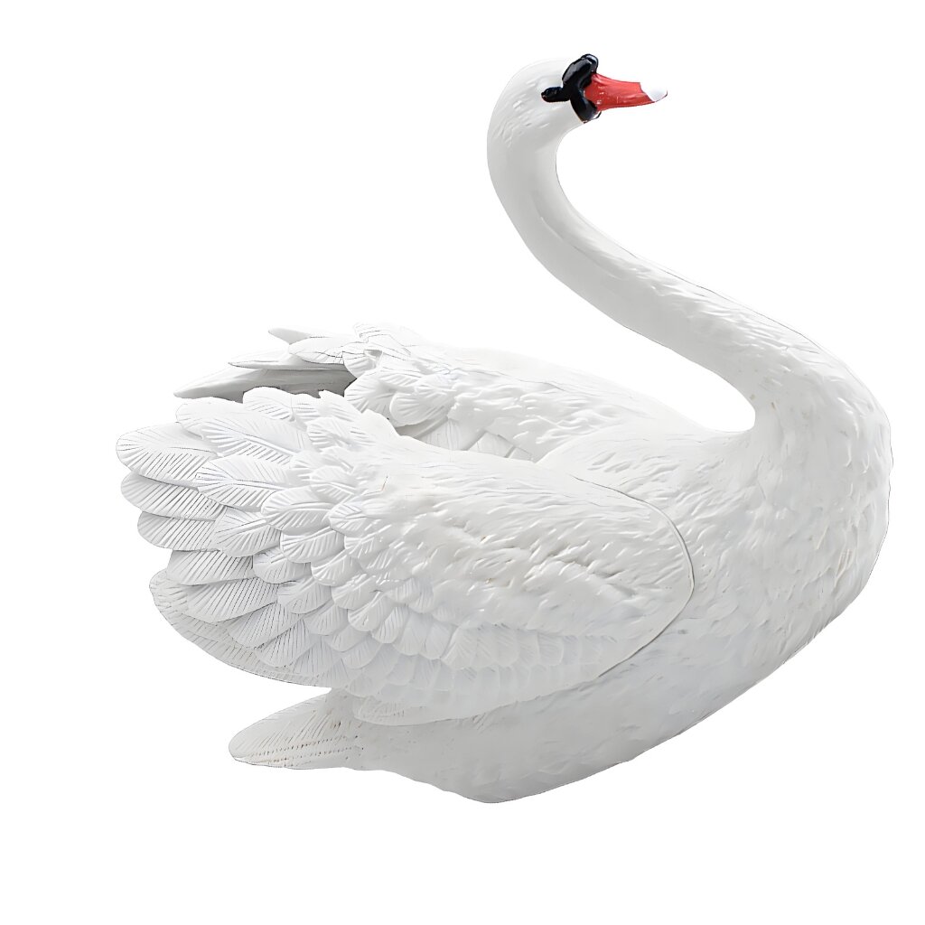 Статуэтка гусей, Элегантная фигурка гуси, Реалистичная модель животного Гуси, Обучающая игрушка, Украшение для коллекционирования предметов домашнего декора