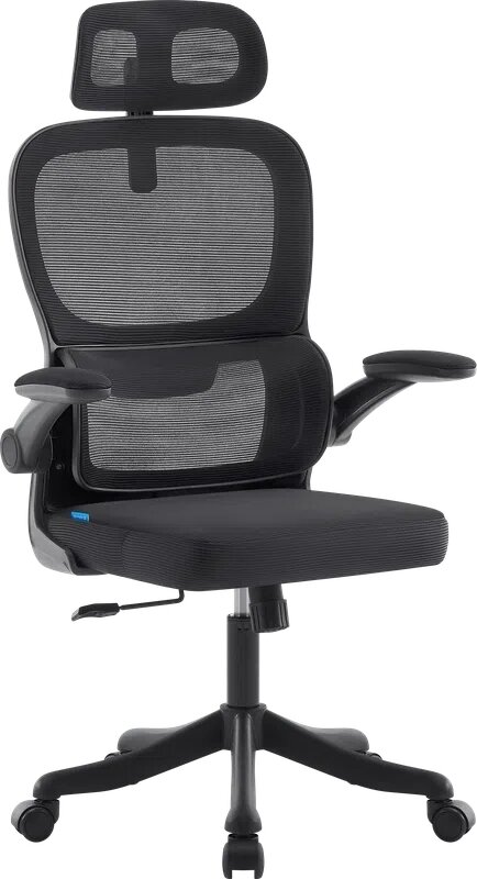 Кресло офисное Defender Varna Черный, класс 2, сетка, подголовн