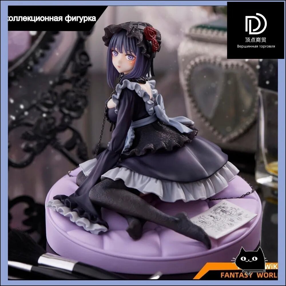 Эксклюзивная фарфоровая кукла Taito AMP The Dress Up Doll Will Fall in Love, изображающая влюбленную Марин Китагава и персонаж Шизуку Курокэ, представлена в премиум исполнении