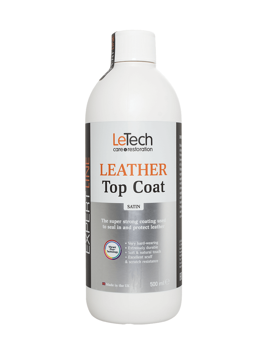 LeTech Expert Line Сатиновый лак для кожи Leather Top Coat Satin 500мл