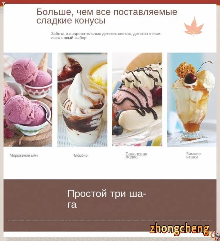 Белая мороженица Pink Bunny с прозрачной крышкой, 1 литр, механическое управление для мягкого мороженого — фото 1