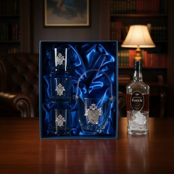 Подарочный виски-сет Следственный комитет