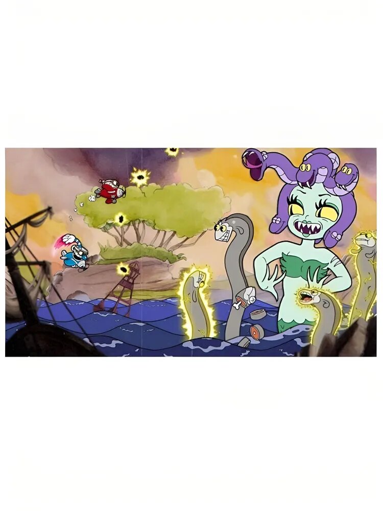 Игра Cuphead (Nintendo Switch, Русские субтитры) Картридж — фото 1