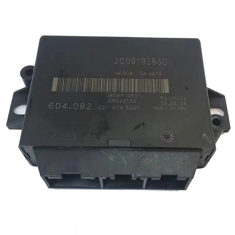 Парктроник 3C0919283C для Volkswagen, для авто 2006-2008 годов, блок управления парковкой, черный — фото 1