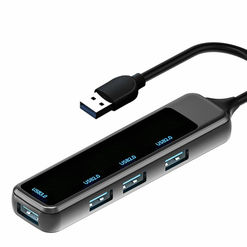 Многопортовый USB-хаб TYPE-C/USB3.0 с разъемом для карт SD/TF для компьютера и мобильного телефона, док-станция для чтения жестких дисков.