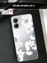 Чехол на Tecno Spark Go 3 / Текно Спарк Го 3 с принтом Blooming flowers, прозрач...