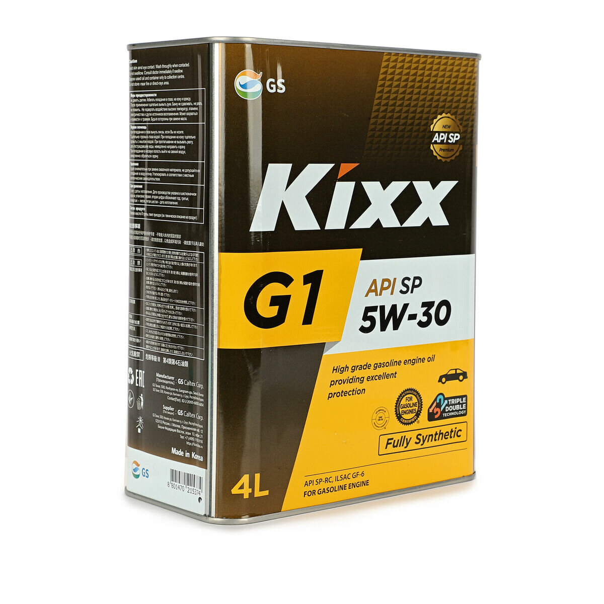 Масло Моторное Kixx G1 Синт. 5W-30 4Л.(Kixx L210144Te1)