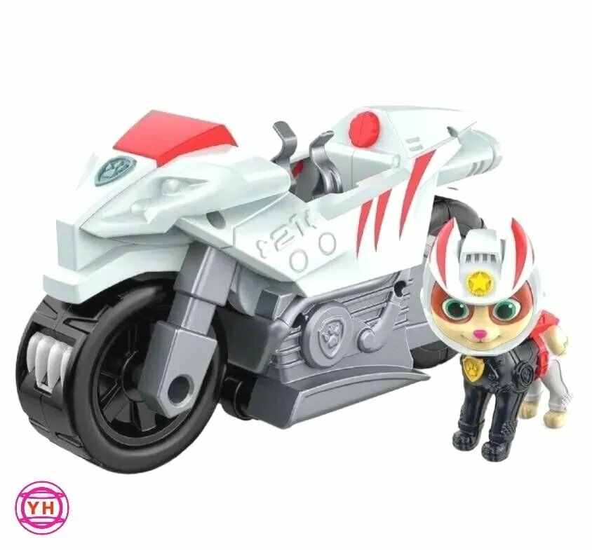 Игровой набор PAW Patrol Moto Pups Дикий кот (Wildcat) на Мотоцикле