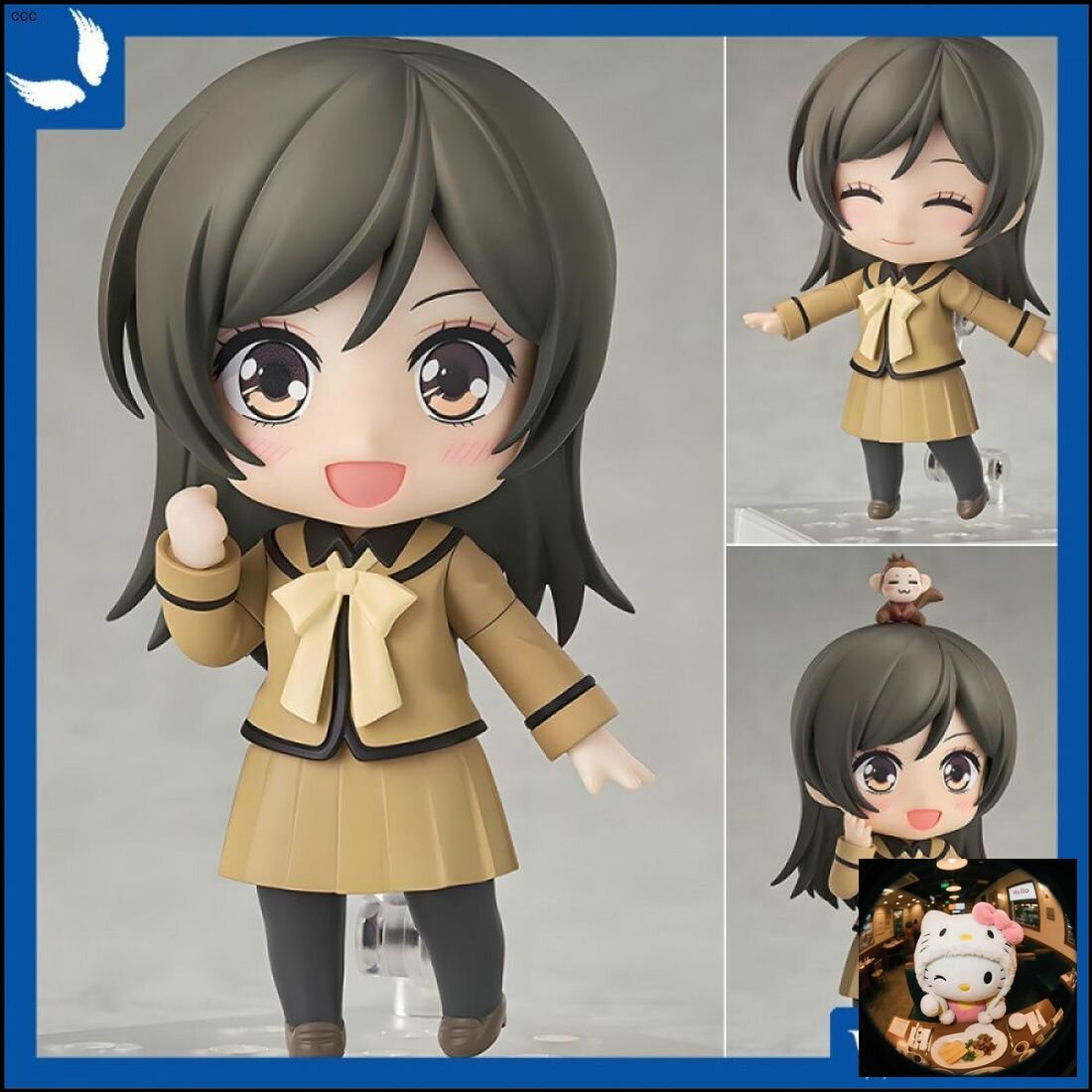 Фигурка Очень приятно, Бог Нанами Момозоно / Kamisama Hajimemashita Nanami Momozono Нендороид подарок для фаната (10 см) 2784