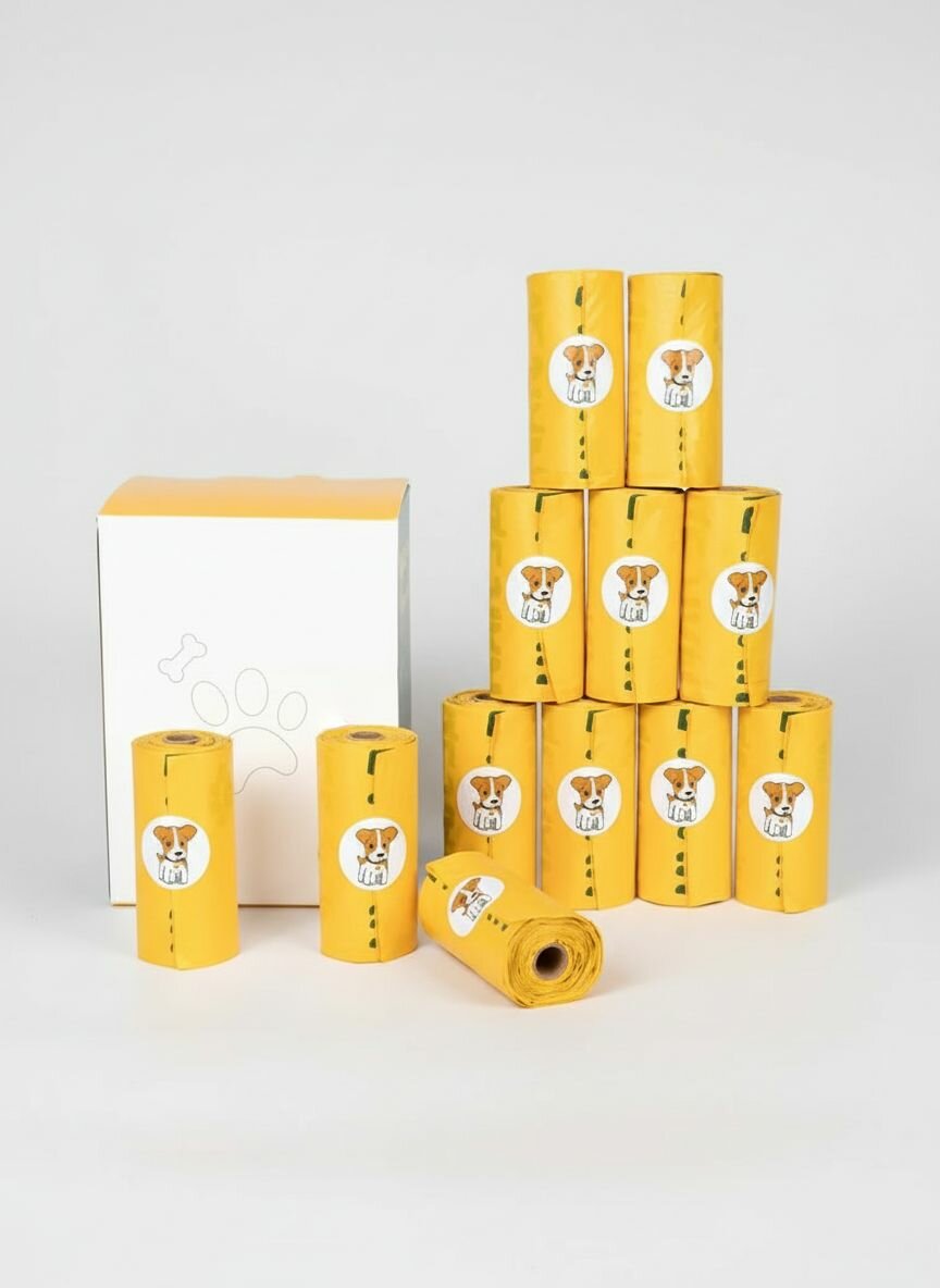 Пакеты для собак биоразлагаемые мини miodog