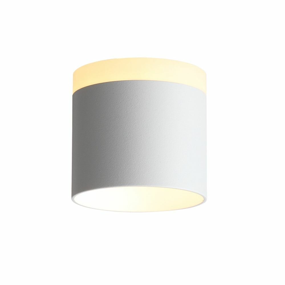 ST102.502.09 ST-Luce Светильник потолочный Белый LED 1*9W 3000K 702Lm Ra>80 120° IP20 D79xH75 170-240V.