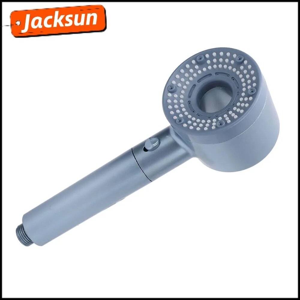 Душевая насадка Jacksuns для душа, ABS-пластик, круглая, ручной душ (лейка без шланга) — фото 1