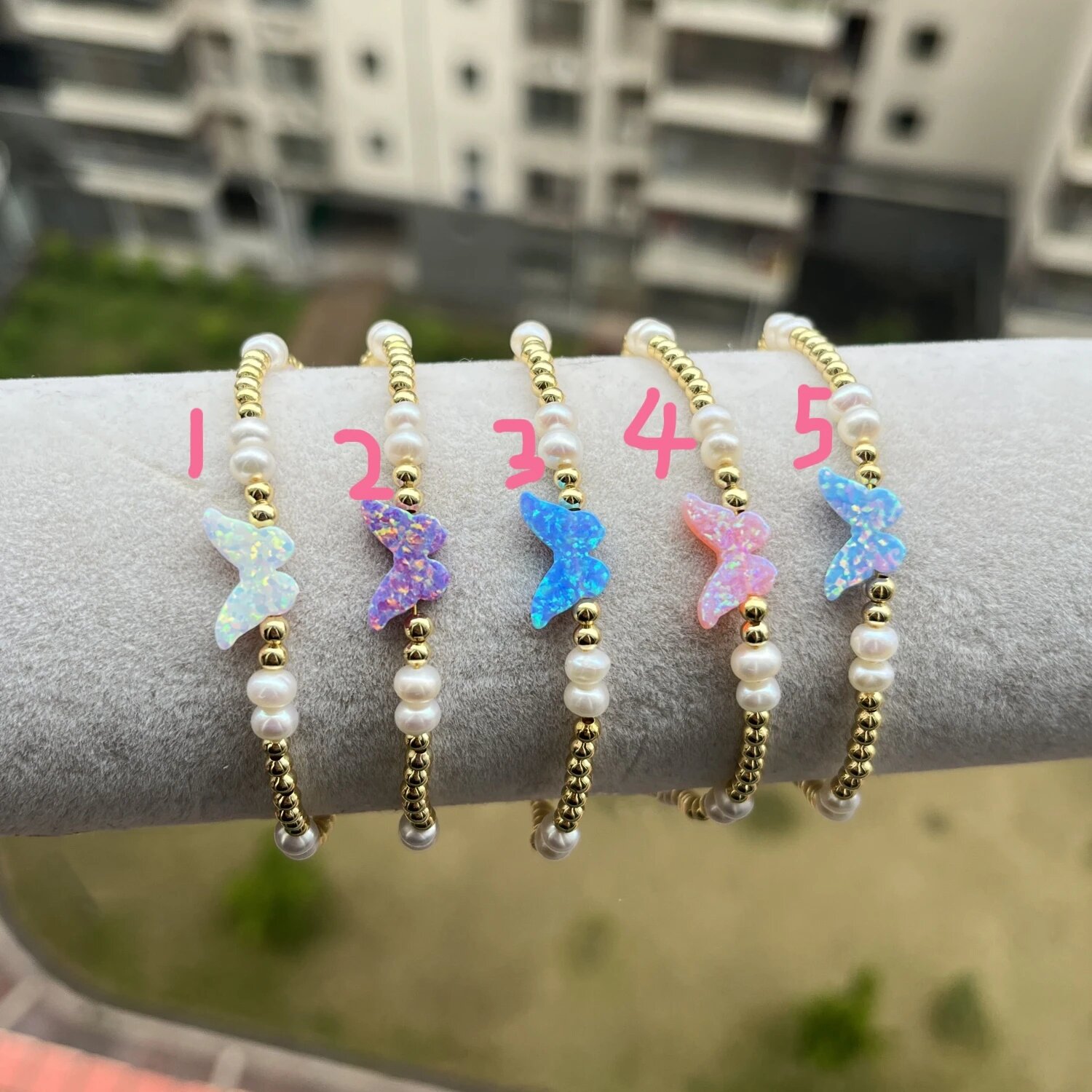 Браслет, опал