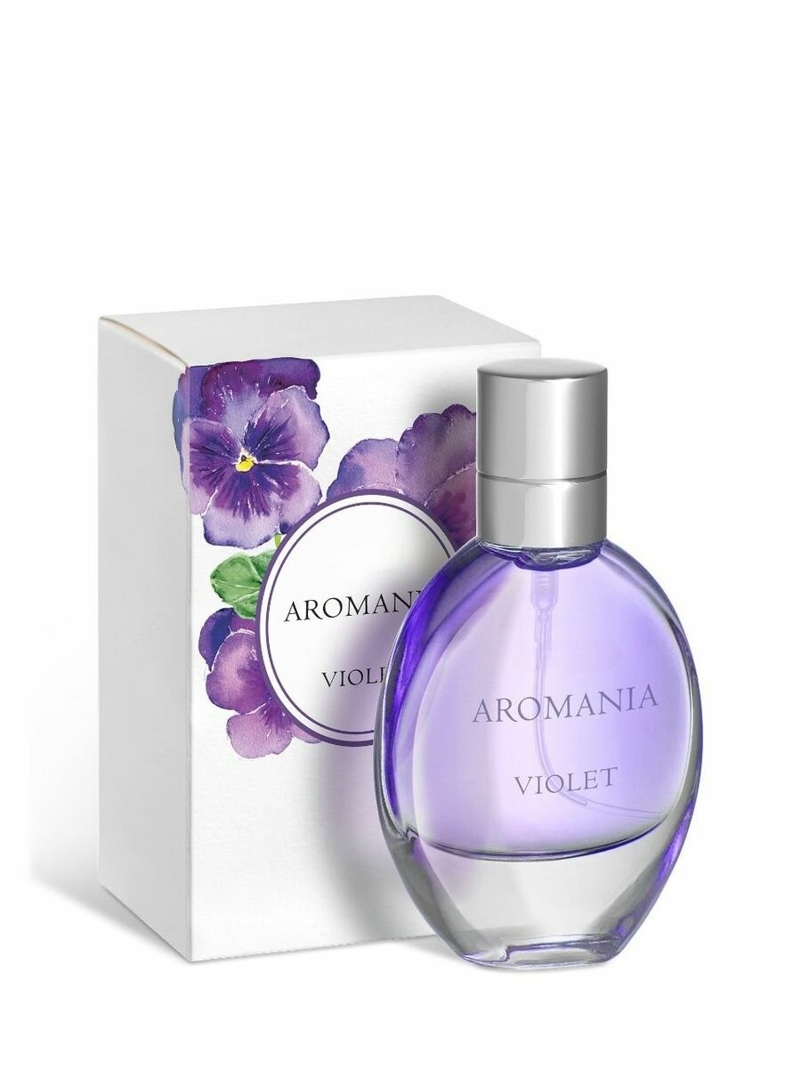 Туалетная вода для женщин Aromania Violet, 30 мл