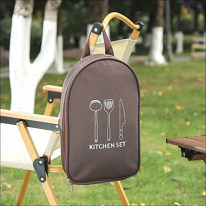 Сумка для хранения посуды для кемпинга на открытом воздухе
