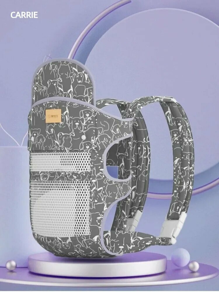 Кенгуру 4 в 1 для новорожденных от 0 месяцев . Слинг-переноска для малышей , Рюкзак-переноска детский эргономичный