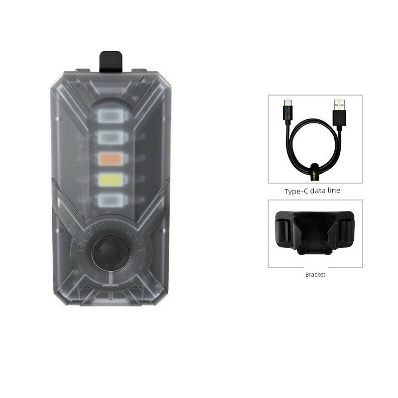 NITECORE NU07 Стандартный LED сигнал ночного велосипедного движения для аксессуаров к велосипедам