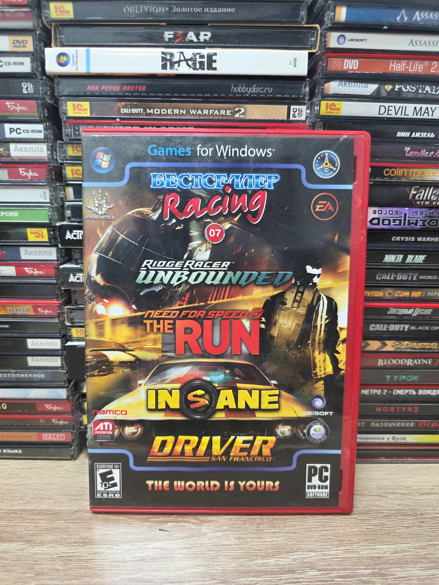 Антология Racing для PC на DVD-диске