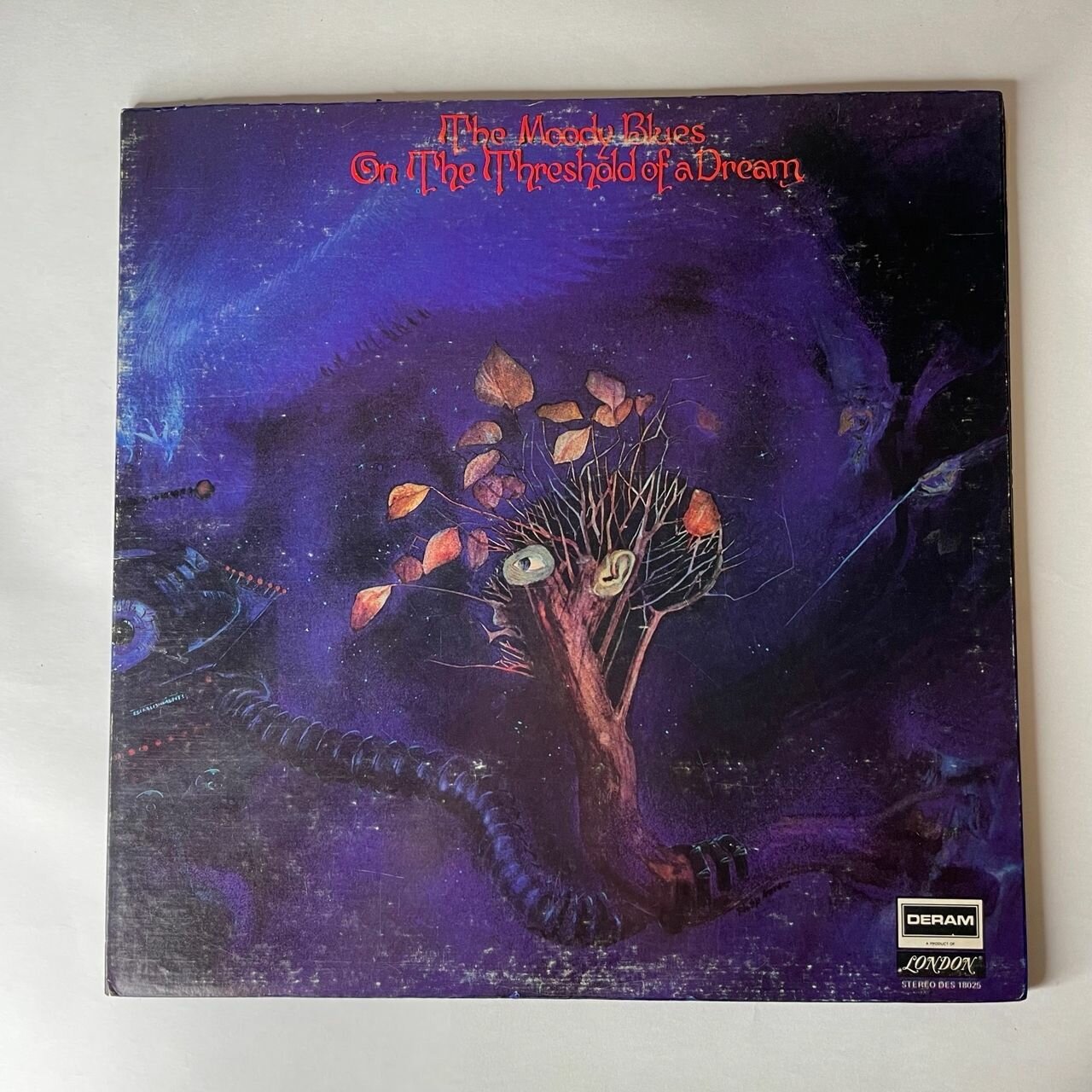 Винтажная виниловая пластинка LP The Moody Blues, On The Threshold Of A Dream (США 1973)