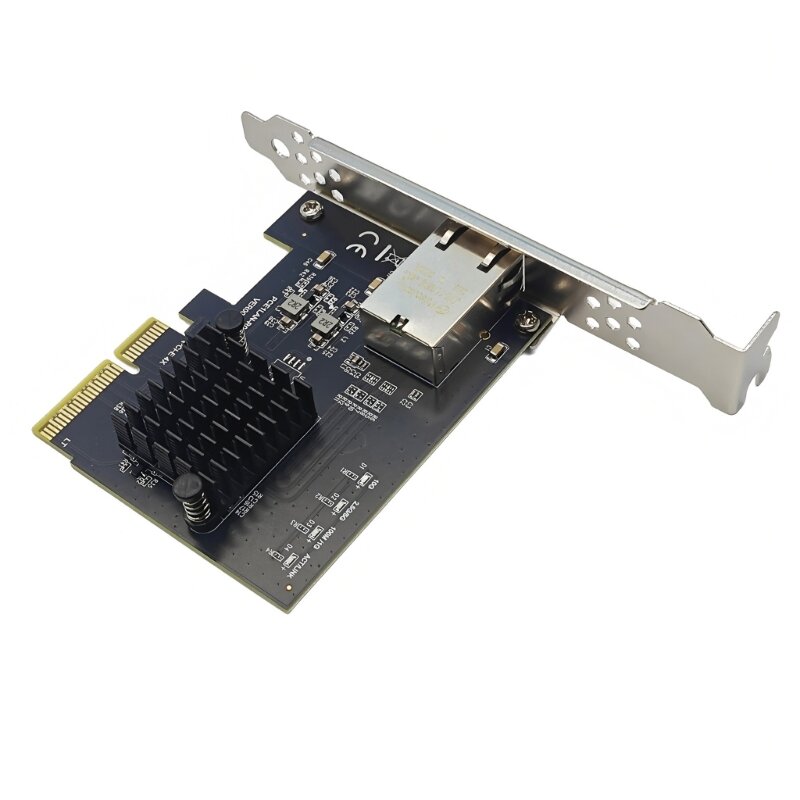 Сетевая карта 10 Gigabit Ethernet PCIE3.0 4X 10Gb RTL8127AT чип Gigabit Ethernet PCIE LAN адаптер 10000 Мбит/с для ПК