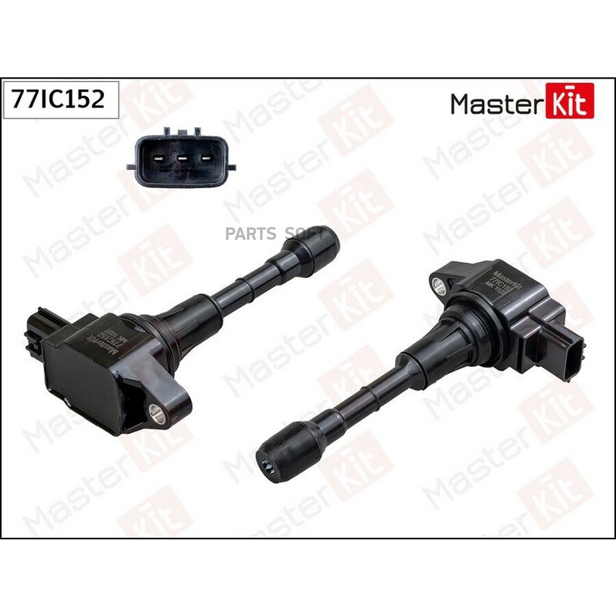 MASTERKIT 77IC152 Катушка зажигания NISSAN MICRA/QASHQAI 1.6/2.0