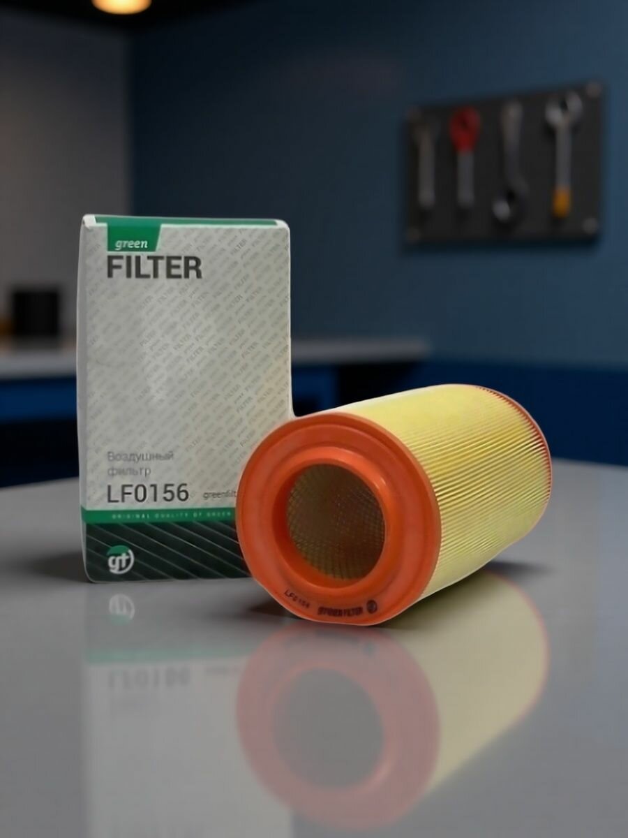 Фильтр воздушный GREEN FILTER Citroen Jumper/ Fiat Ducato / Peugeot Boxer арт. LF0156