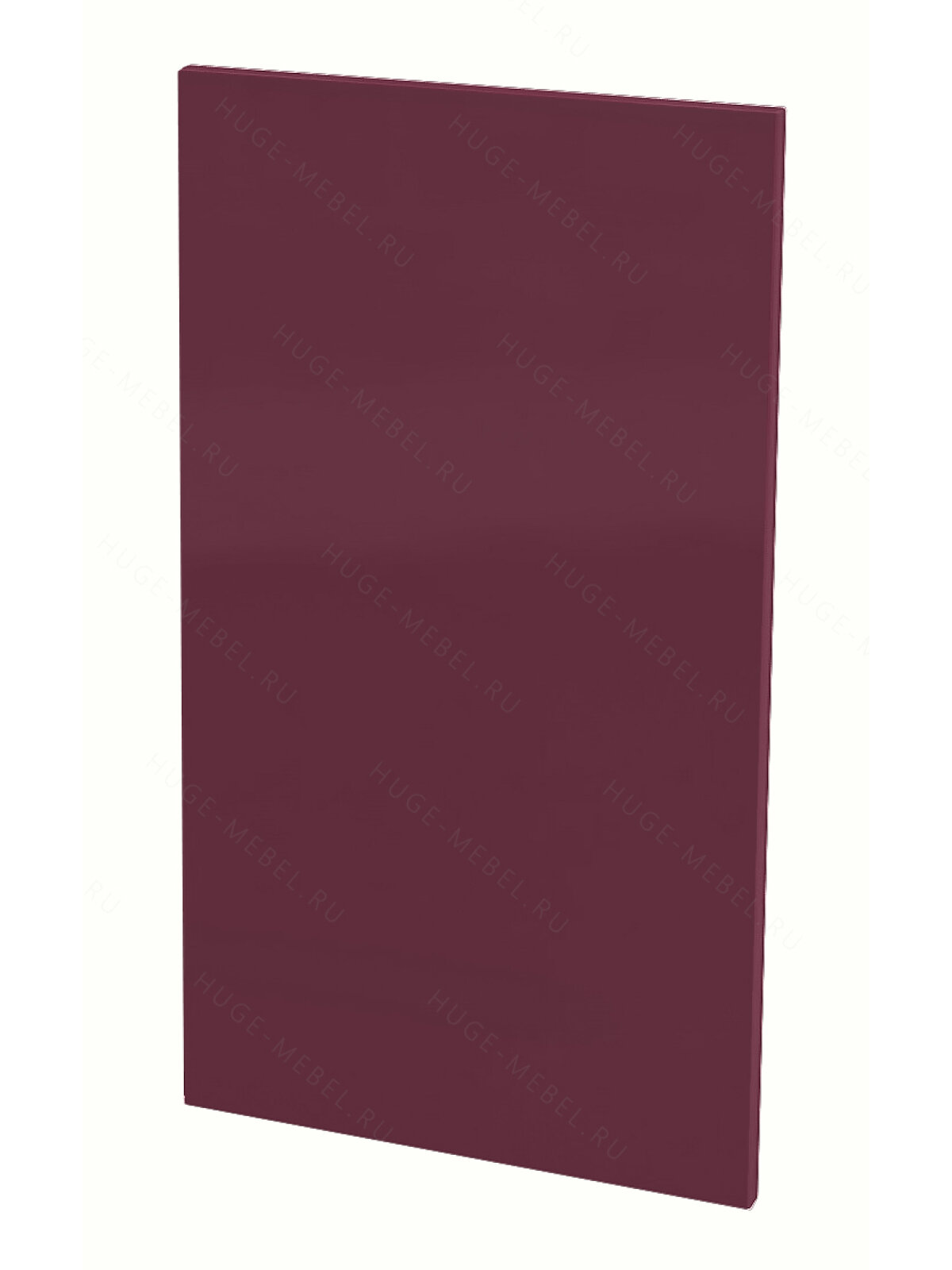 Кухонный фасад Ф-220 бордо глянец (Ксения) Huge Mebel. Ширина 396 Высота 916. Кухонные фасады