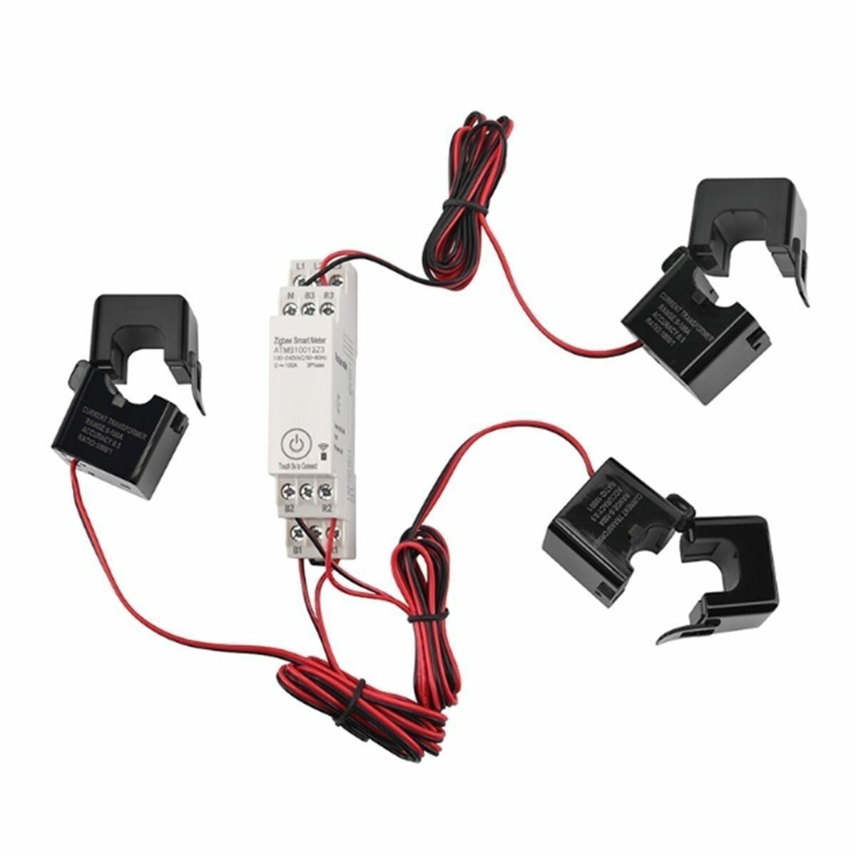 Трехфазный счетчик энергии Zigbee. Многофункциональный железнодорожный счетчик энергии.