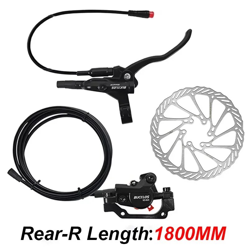 Гидравлические Дисковые Тормоза BUCKLOS С 2 Поршнями Для Электровелосипедов, Гидравлическая Тормозная Система