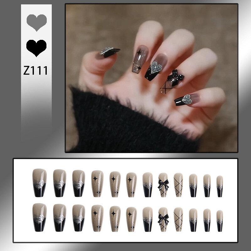 Net celebrity hot style broken diamond glitter nail art piece Z111-бесплатный набор для дизайна ногтей