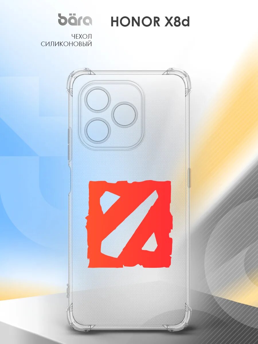 Чехол на Honor X8d, Хонор Икс8д, накладка, защитная, с рисунком