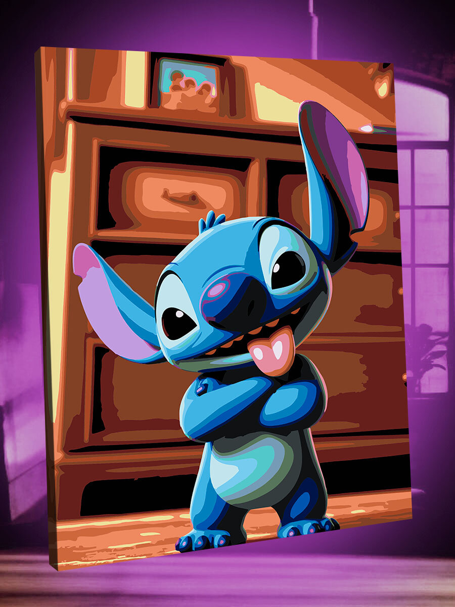 Картина по номерам Стич