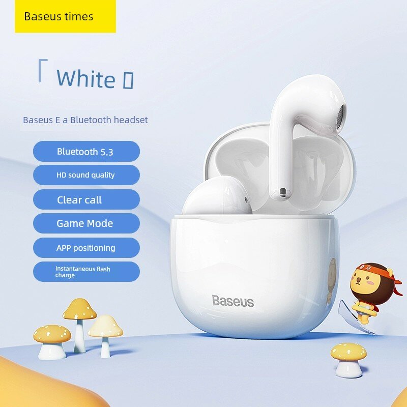 Беспроводные наушники для игр Huawei, e3 белый, объемный звук, низкая задержка, 10 часов автономности