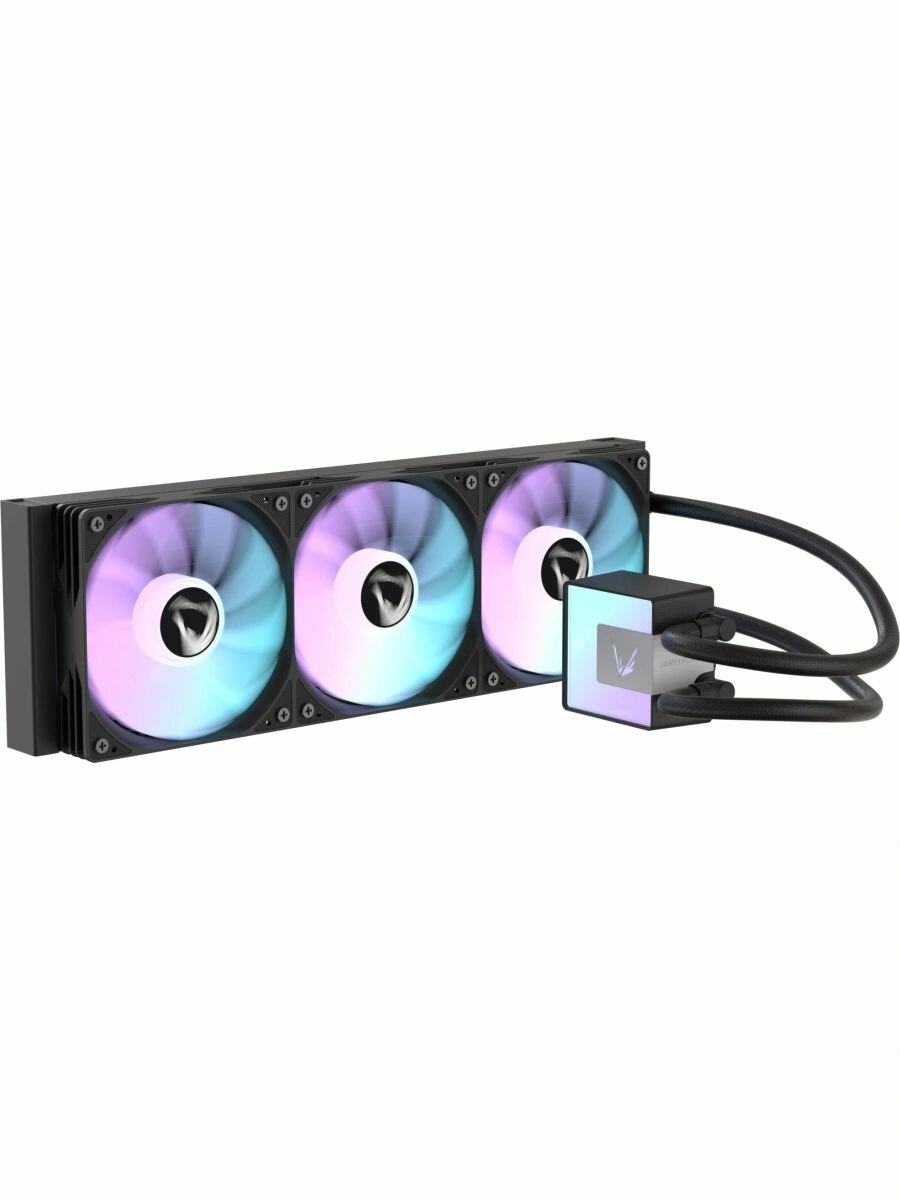 Система водяного охлаждения Formula Ice Jet Glow 360, 4-pin, ARGB, 120мм, черный, retail ice jet glow 360 bk