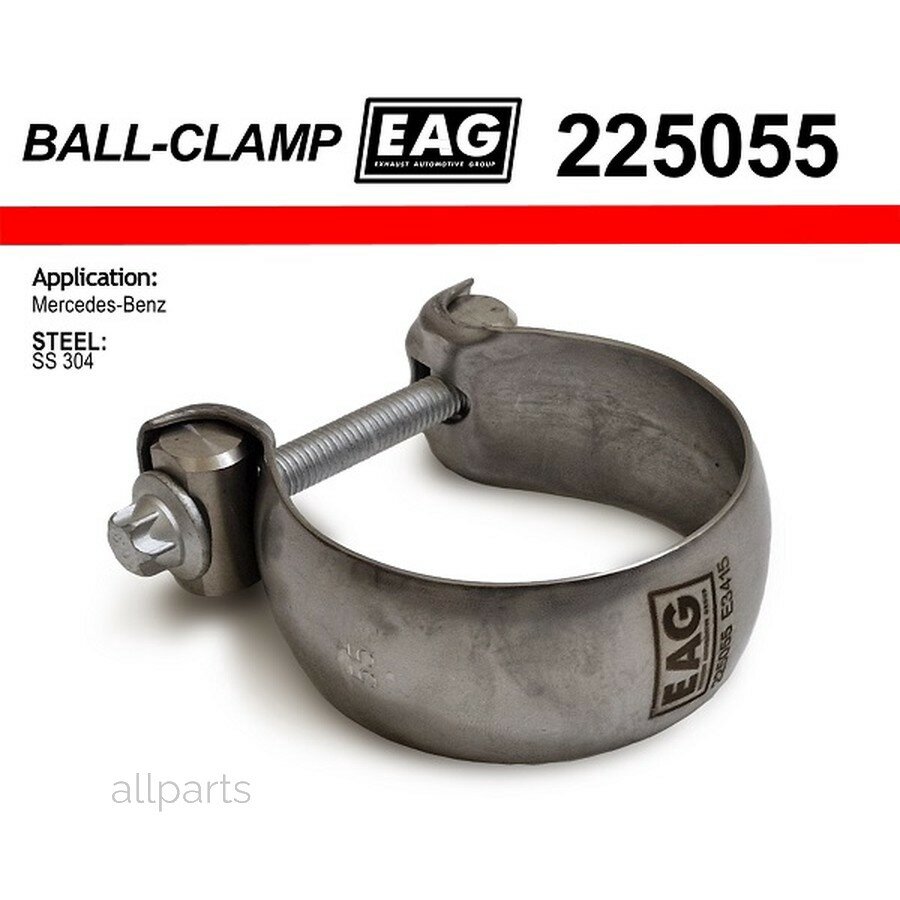 EAG 225055 Хомут глушителя ball clamp