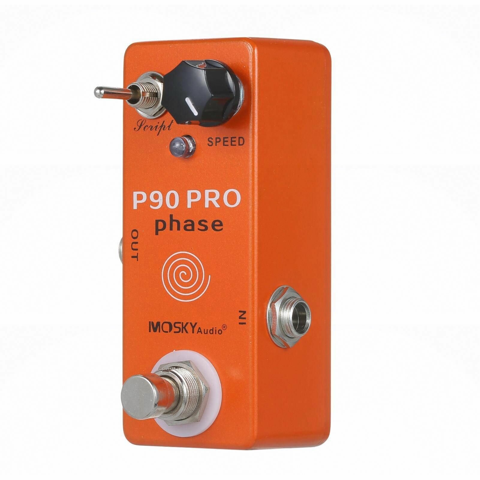 MOSKYaudio P90 PRO PHASE педаль фейзера гитарные эффекты одиночная мини-винтажная