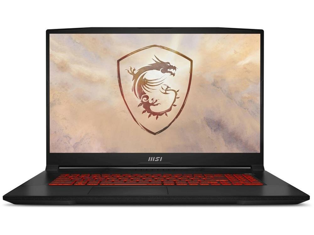 Ноутбук MSI Katana 17 B13UCR-1612XRU Core i5 13420H 16Gb SSD1Tb NVIDIA GeForce RTX 3050 4Gb 17.3 IPS FHD (1920x1080) FreeDOS black WiFi BT Cam (9S7-17