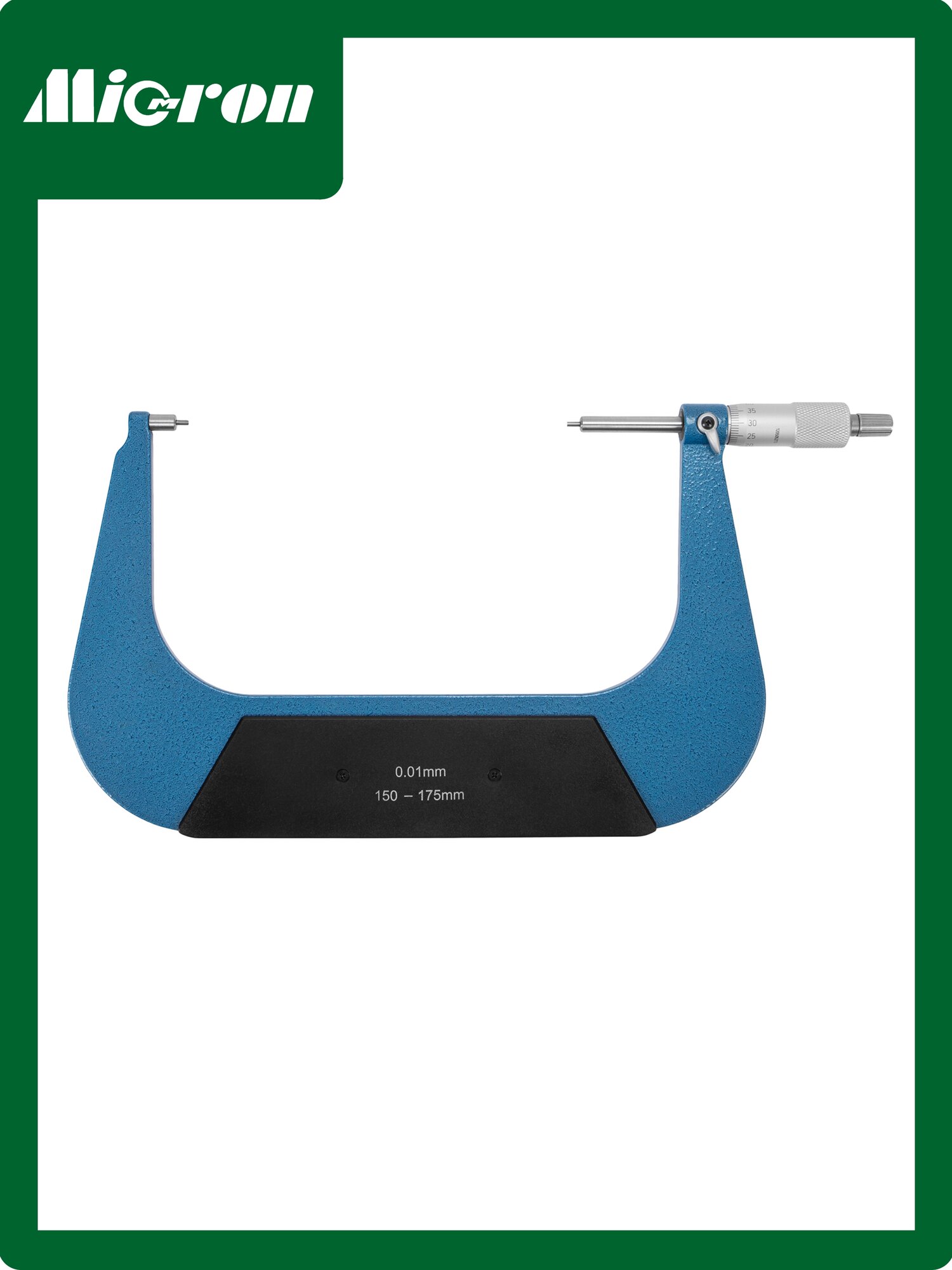 Микрометр с малыми измерительными губками Micron МК-МП- 175 0,01