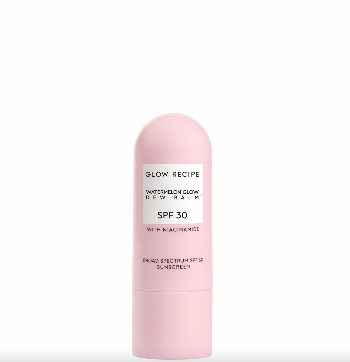 Glow Recipe Солнцезащитный стик для кожи лица Watermelon Glow Niacinamide Dew Balm Sunscreen Stick SPF 30 16.5g