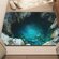 Ковер для ванной комнаты 50x80 см с 3D эффектом морского дна