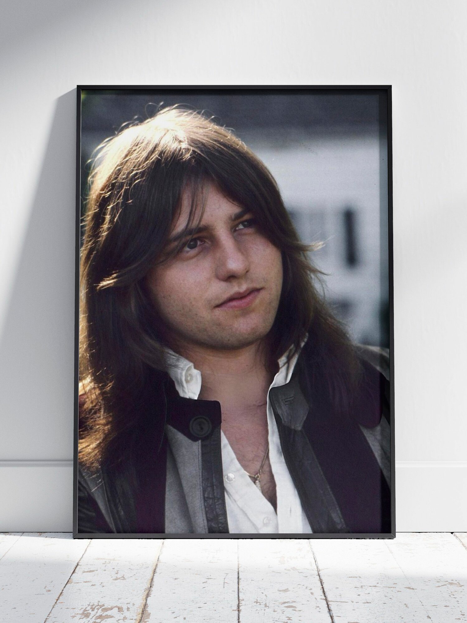 Плакат на стену для интерьера Кинг Кримсон (Грег Лейк - Greg Lake 4) - Постер по музыке и артисту формата A4 (21x30 см)
